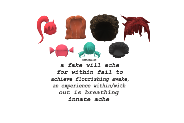 an ache in fake – mandala lit