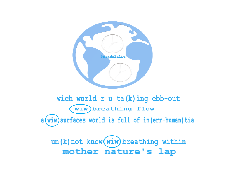 a ()itch world – mandala lit