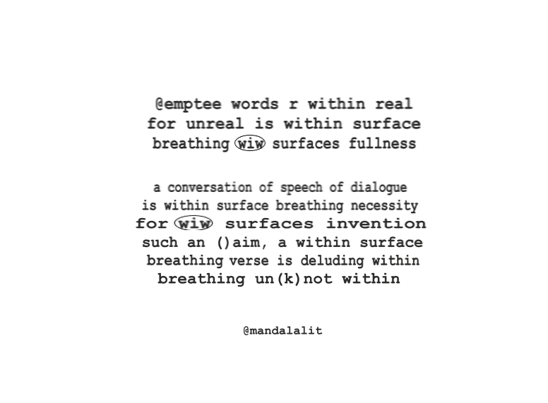 a speech – mandala lit